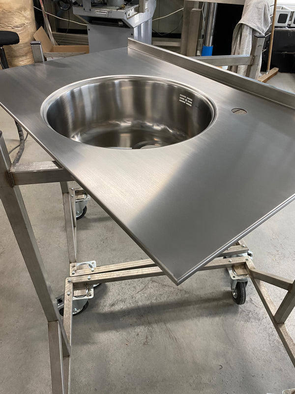 Inox werkblad – RVS InterieurMaatwerk